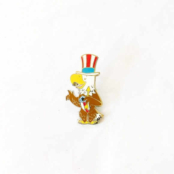 Disney | Accessories | Disney Kingdom Of Cute Sam Eagle Pin | Poshmark